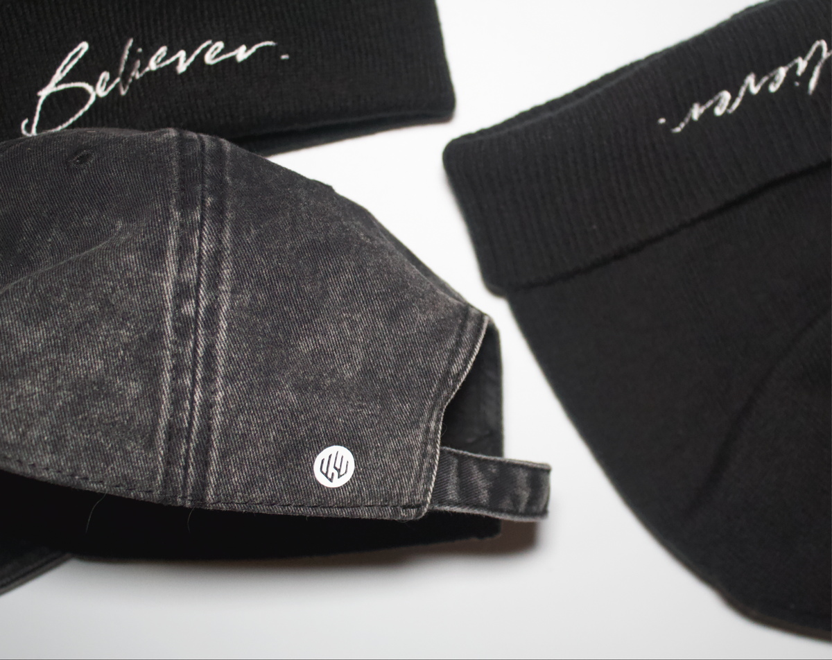 Believer. Script Vintage Dad Hat – Walking Witness